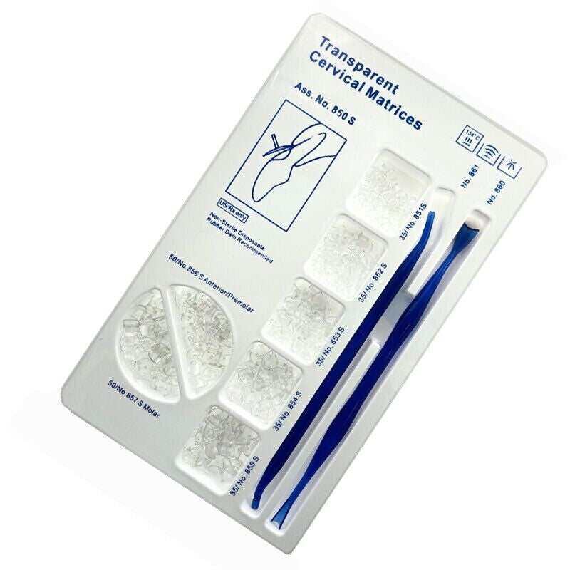 Transparent Cervical Matrices Fill Assorted Pack – Dental Solutions